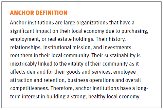 Overlooked No More: Advancing the Anchor Framework to Arts and Culture ...